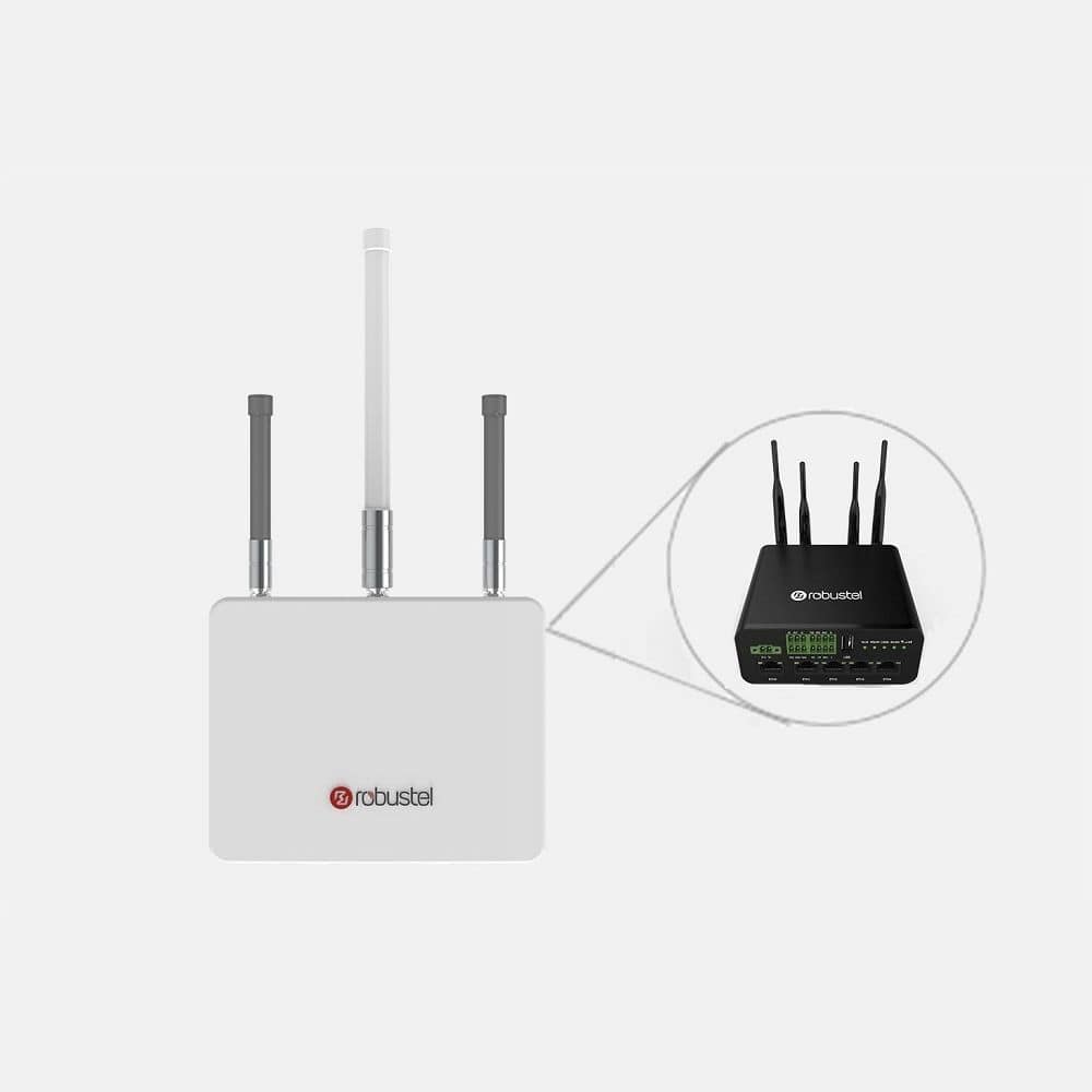 Router Punto de acceso Wi-Fi - R1520G-OG - Robustel - para red / 4G ...