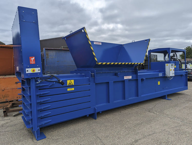 Prensa de balas para residuos - MHM XL60 - MHM UK LTD - horizontal / de ...