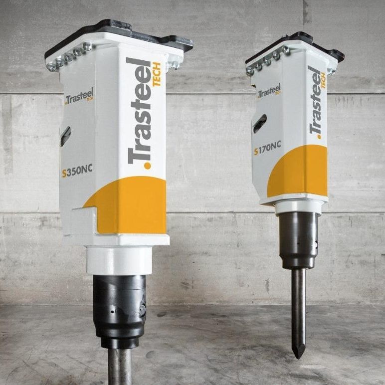 Rompe-rocas con brazo - S series - Cohidrex, S.L.