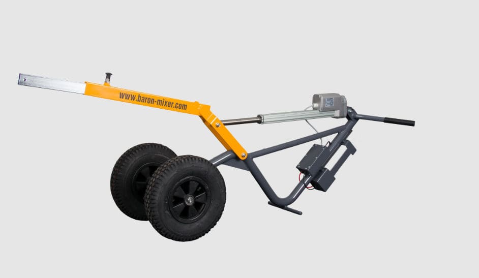 Plataforma rodante para altas cargas - 10304 - BARON A/S - para paso