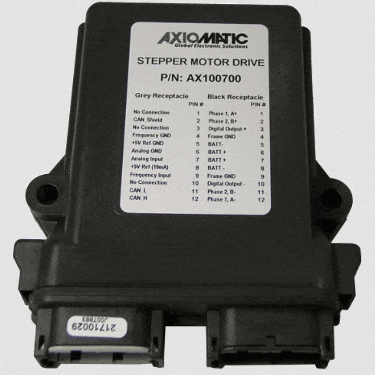 Control de motor paso a paso - AX100700 - Axiomatic Technologies ...