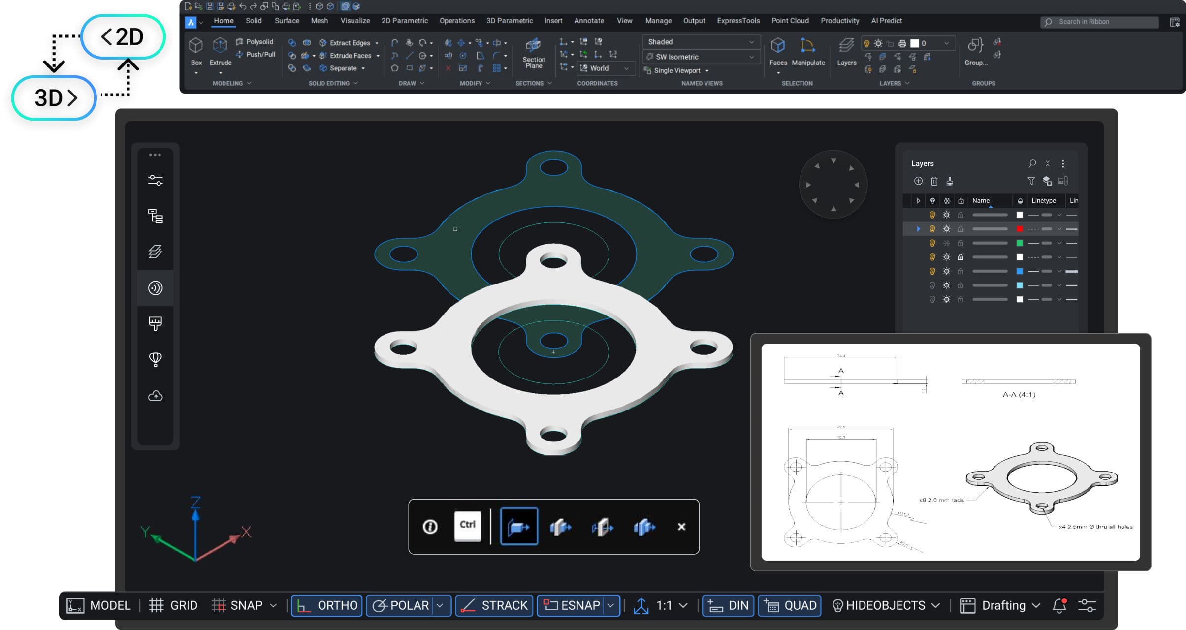 Software de CAD - BricsCAD® Pro - Bricsys NV I Part of Hexagon - de ...