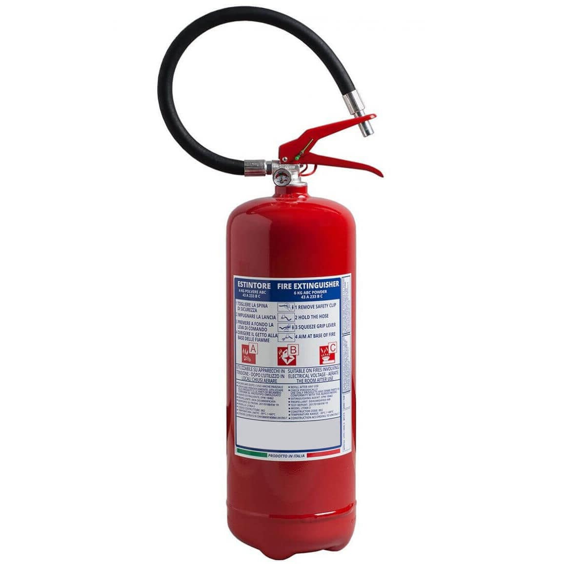 Extintor a base de polvo seco - Gielle industries - portátil / clase B ...