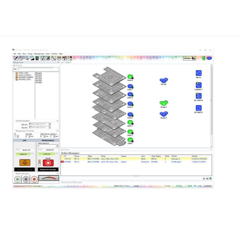 Software de mando - SCM-01 - Optimus - de proceso