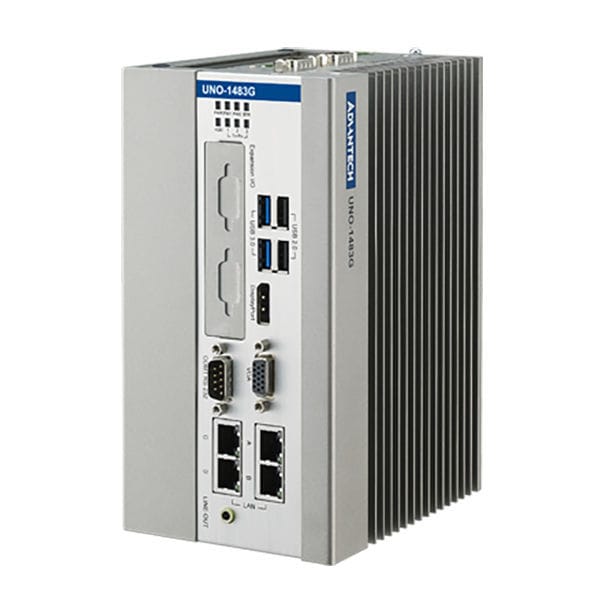 PC embarcado - UNO-1483G - ADVANTECH - en riel DIN / Intel® 4e ...