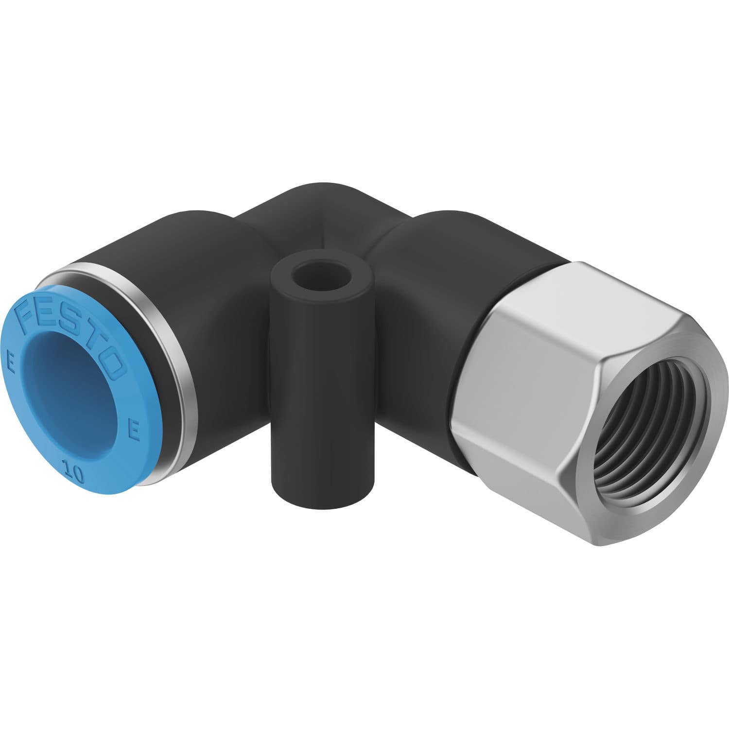 Racor neumático - NPQE-F1A series - FESTO - push-in / de acero ...