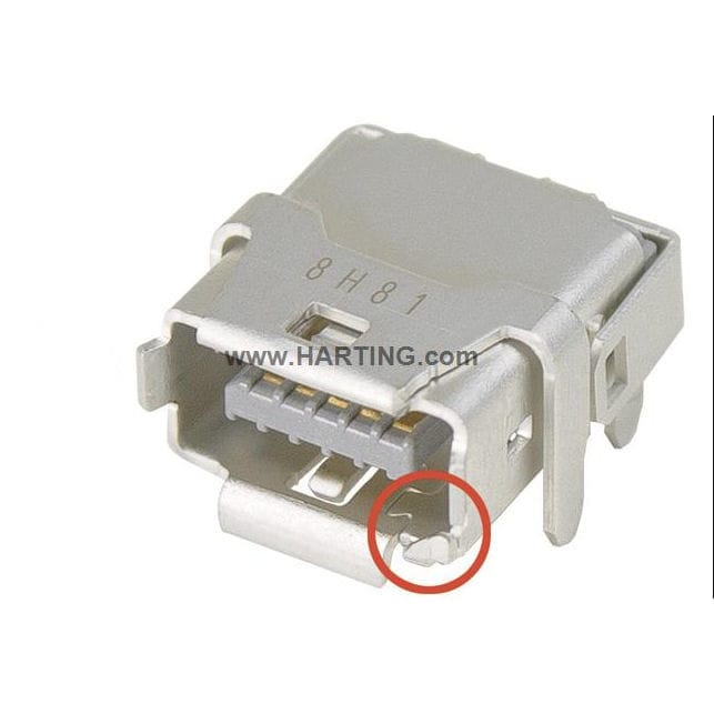 Conector de datos - ix Industrial® - HARTING - Ethernet / PCB / de ...