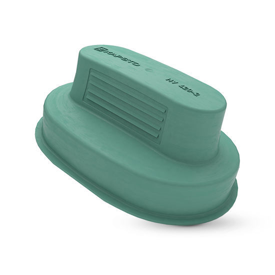 Capuchón press fit - GPN 384 series - Pöppelmann - ovalado / de ...