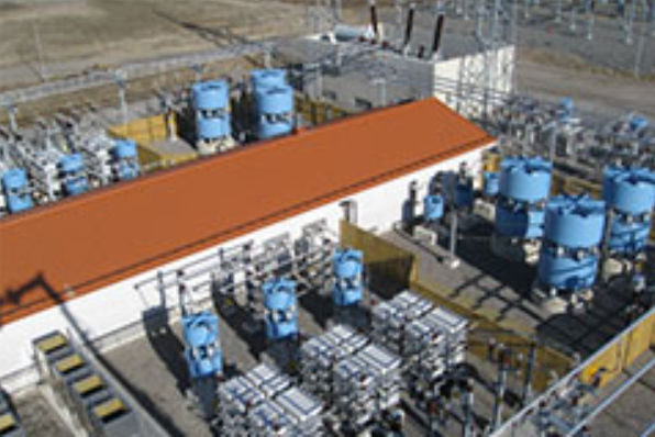 Compensador estático de energía reactiva - GE Grid Solutions - automático