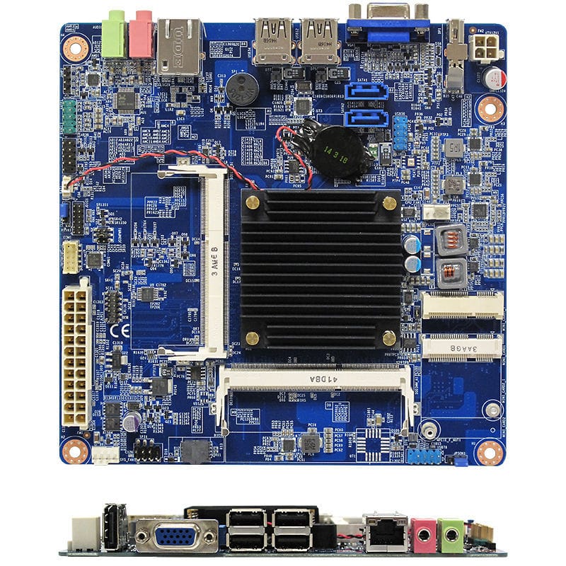 Placa madre mini-ITX - MX1900JX - BCM Advanced Research - Quad Core ...