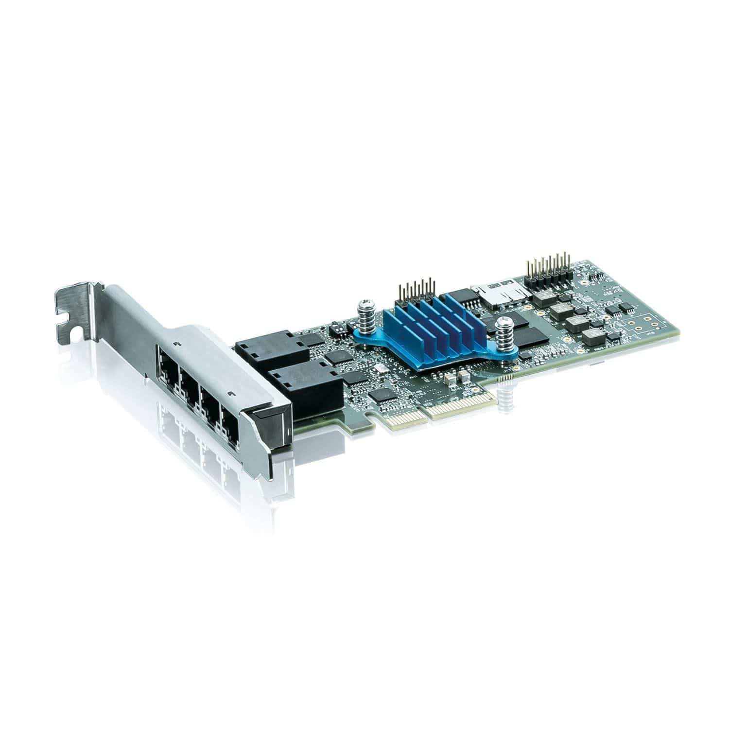 Tarjeta interfaz red PCIe - PCIE-0400-TSN - Kontron - FGPA / para redes ...