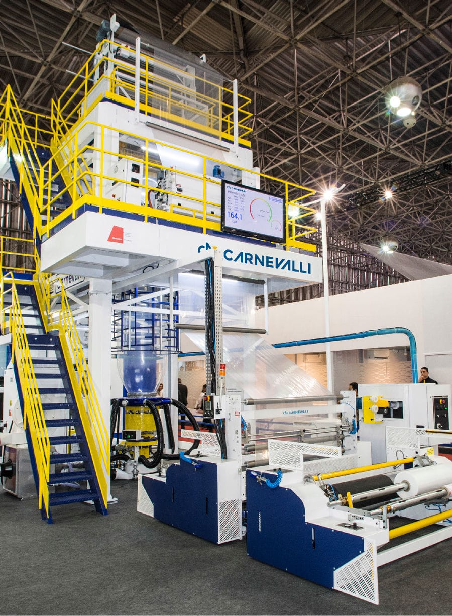 Línea de extrusión 3 capas - Polaris Plus - A. Carnevalli & Cia. Ltda ...