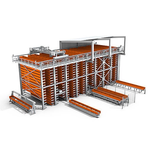 Almacén automático vertical - UNITOP - KASTO Maschinenbau GmbH & Co. KG ...