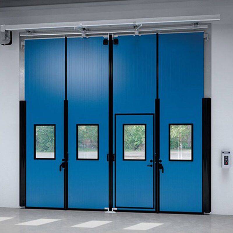 Puerta plegable - FD2250P - ASSA ABLOY Entrance Systems - industrial / para exteriores / automática