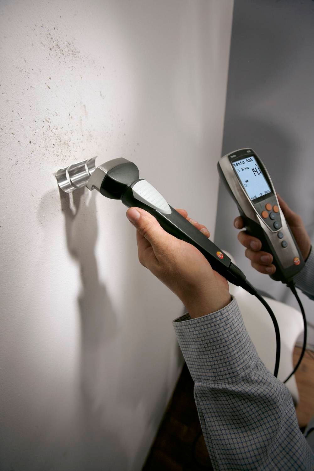 Humidímetro para materiales sólidos - 635-2 - TESTO - con visualizador ...