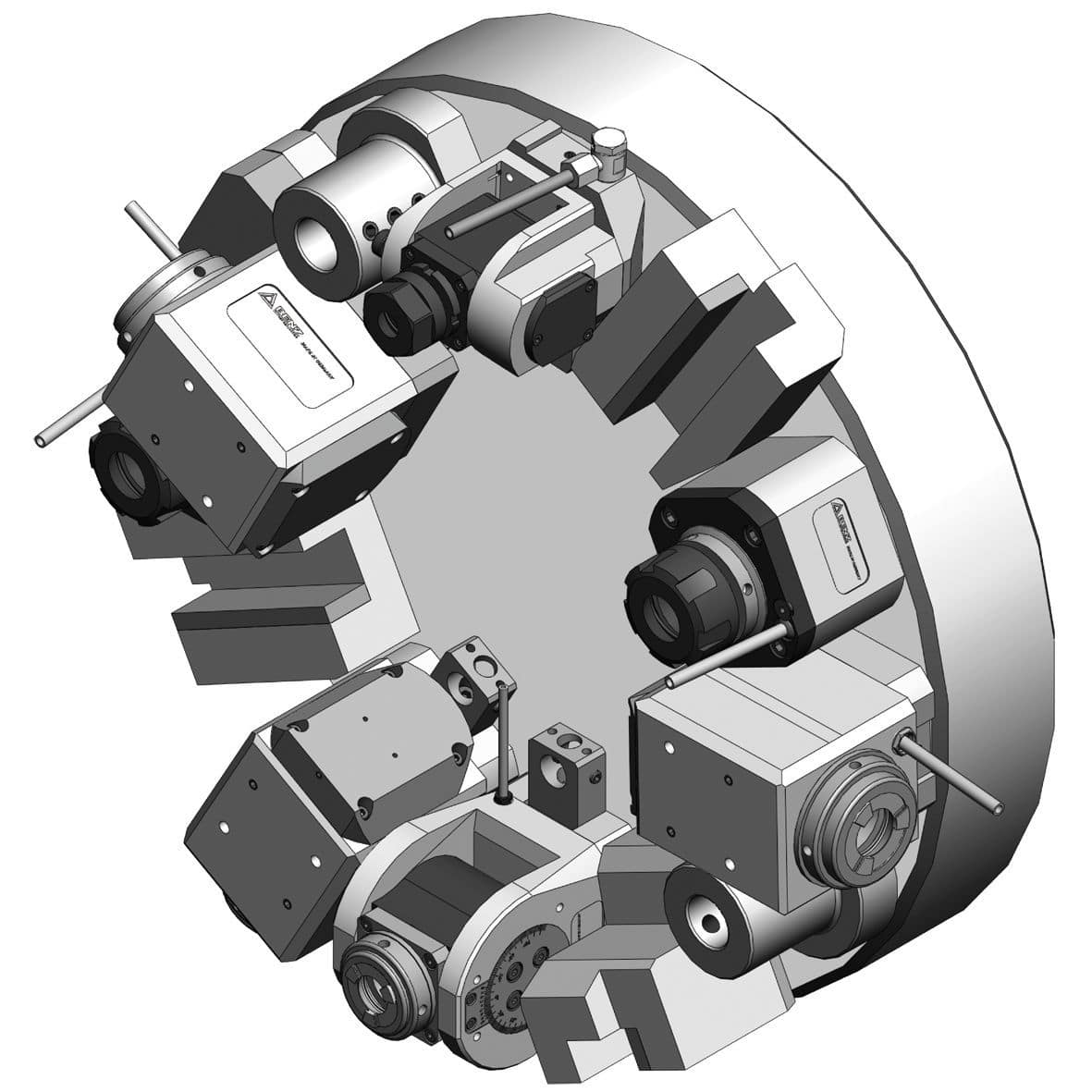 Herramienta motorizada VDI - BENZ GmbH Werkzeugsysteme - Haas / para ...