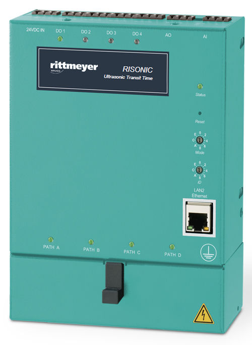 Caudalímetro de ultrasonido de tiempo de tránsito - RISONIC modular ...