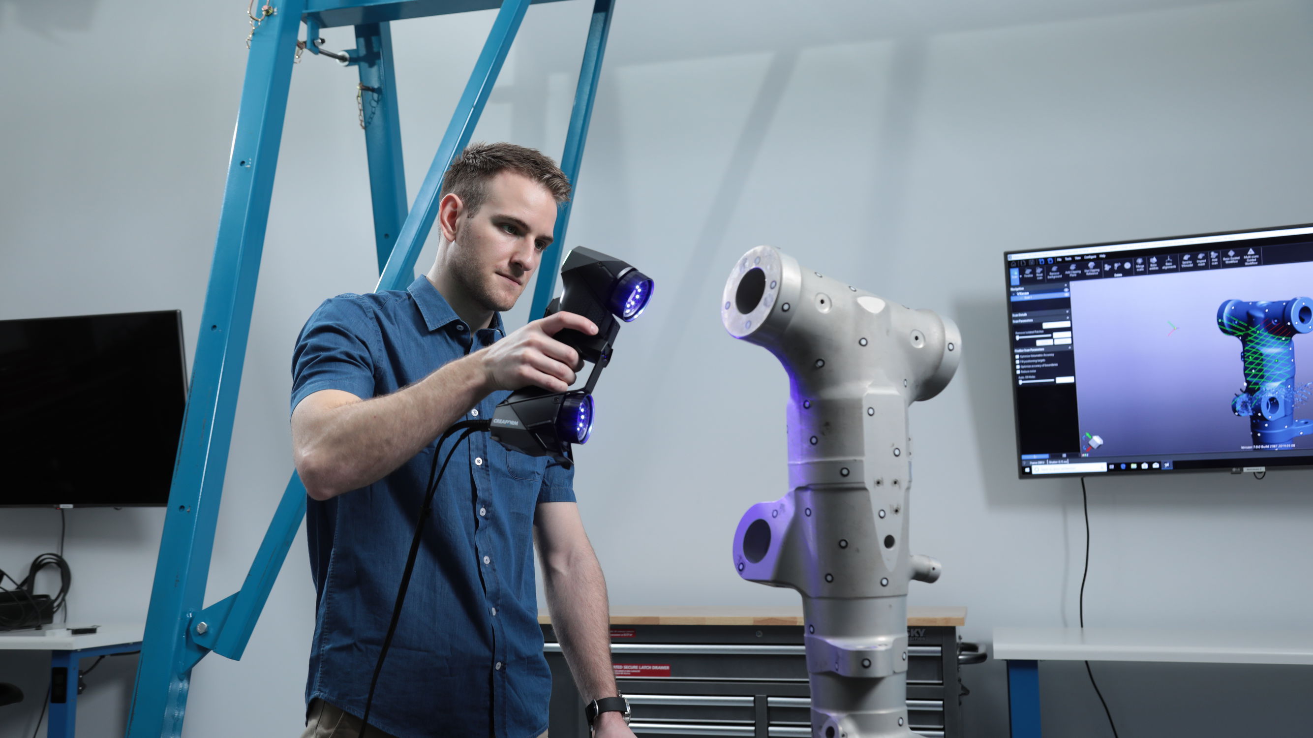 Escáner 3D - HandySCAN BLACK|Elite Limited - Creaform - de medición ...