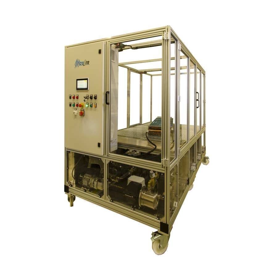 Equipo de prueba para intercambiador de calor - Microline srl - eléctrico / automático