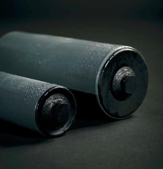 Rodillo de transportador libre - RR20 series - DUGOMRULLI - de acero