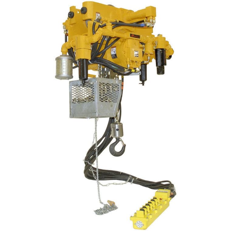 Polipasto de cadena con control neumático - HLK series - INGERSOLL RAND ...