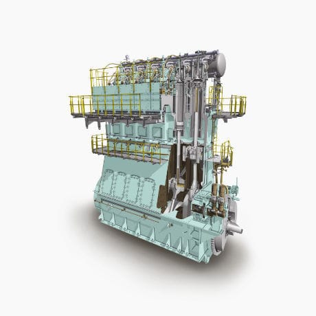 Motor diésel - X series - Hyundai Heavy Industries-Marine Engine ...