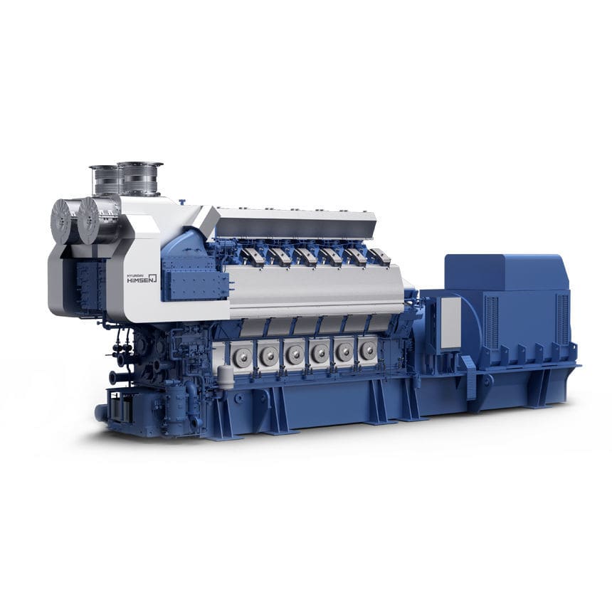 Motor diésel - H32CV series - Hyundai Heavy Industries-Marine Engine ...