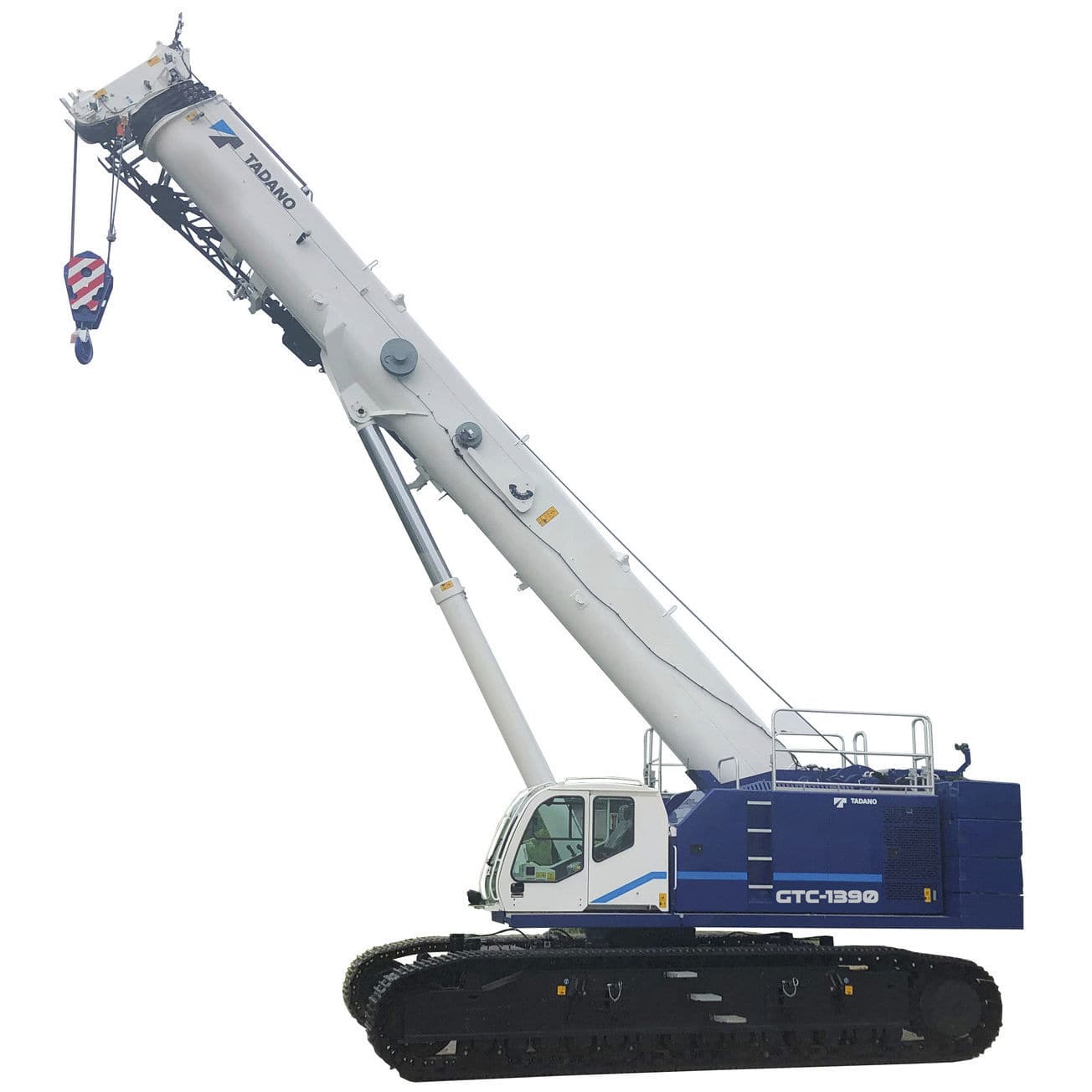 Grúa con orugas - GTC-1390 - TADANO FAUN - de mástil / telescópica / en ...