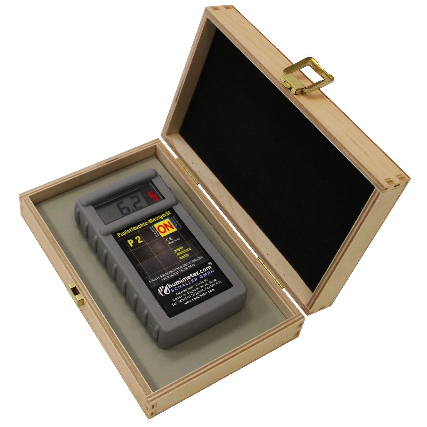 Humidímetro para el papel - P2 - Messtechnik Schaller - capacitivo ...