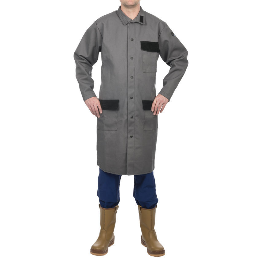 Bata de trabajo - 38-4375 - Weldas Europe B.V. - ignífuga / de cuero ...