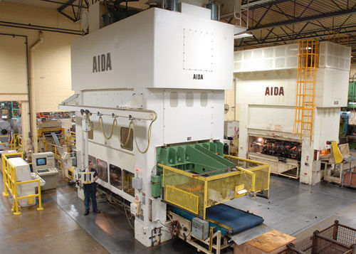 Prensa mecánica / de estampado / de 2 columnas - PMX series - Aida S.r ...