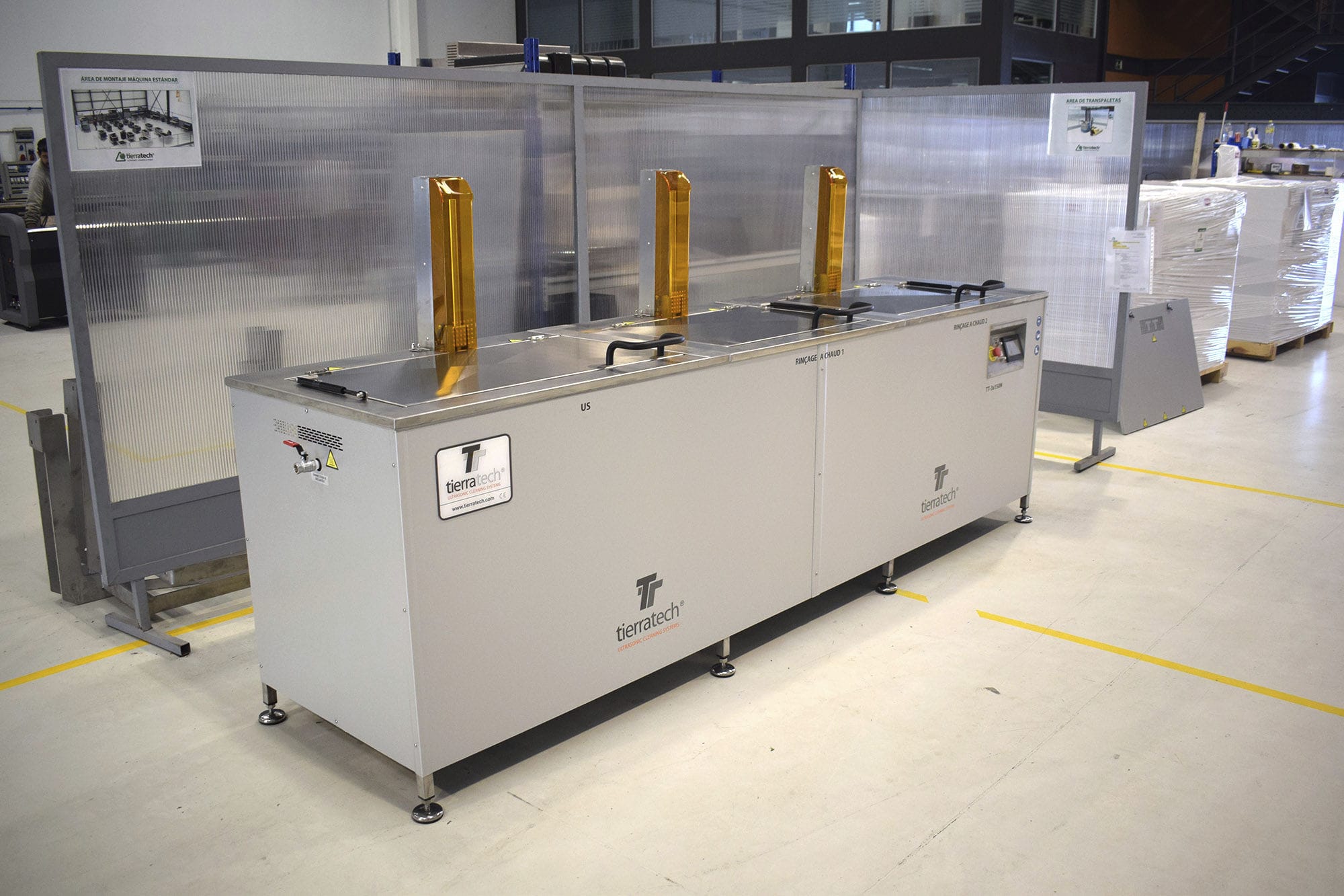 Máquina de limpieza por ultrasonidos - TT-3x150N - TIERRATECH - manual / industrial / a medida