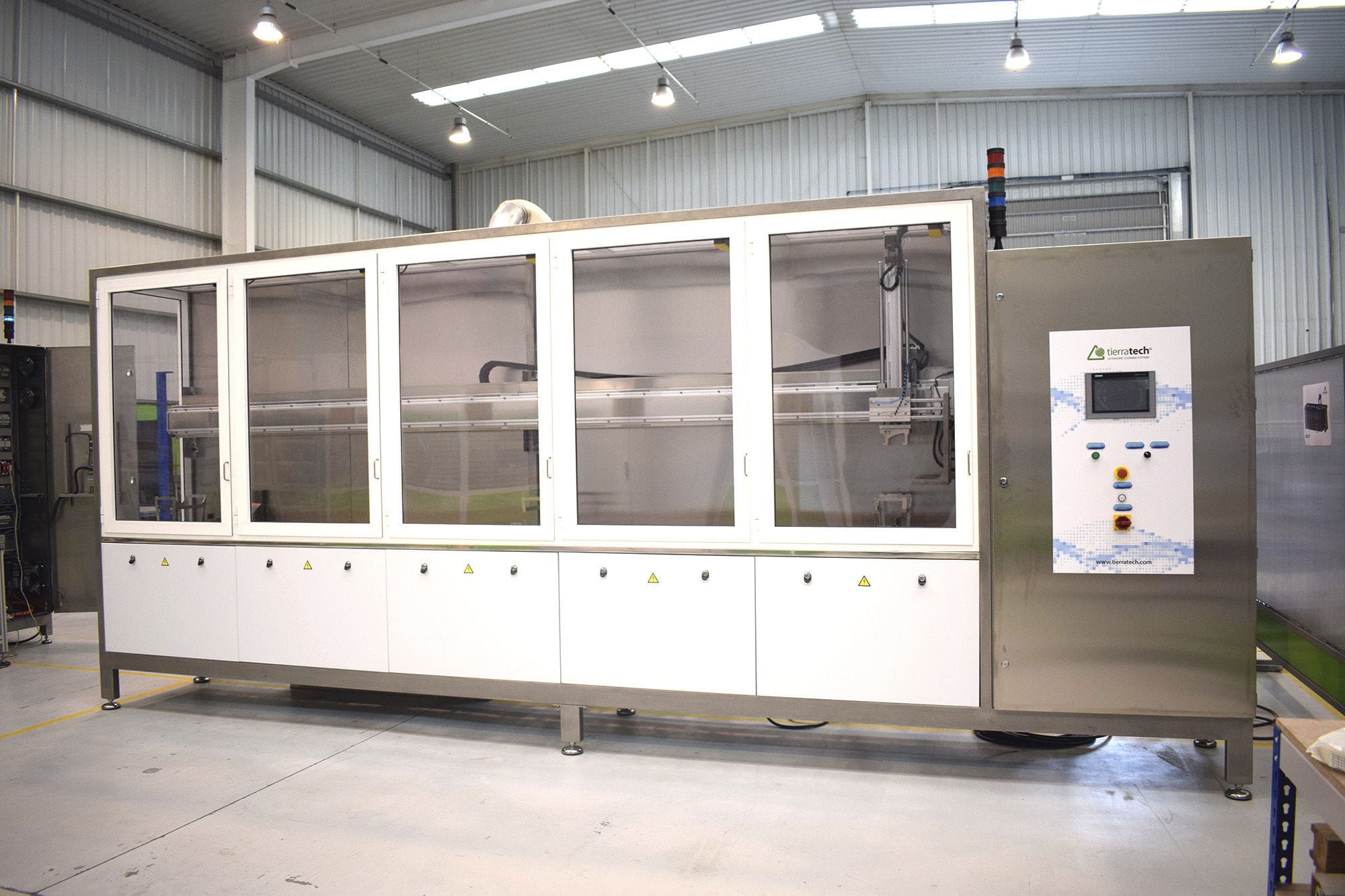 Máquina de limpieza por ultrasonidos - 3 Ga - TIERRATECH - automática / para la industria ...