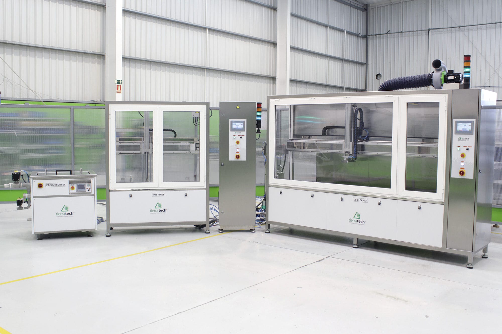 Máquina de limpieza por ultrasonidos - 18 Ga - TIERRATECH - automática / para la industria ...