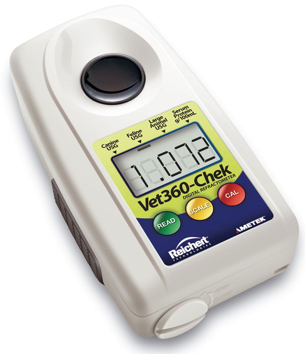 Refractómetro digital - VET360-Chek - Reichert - portátil / de laboratorio