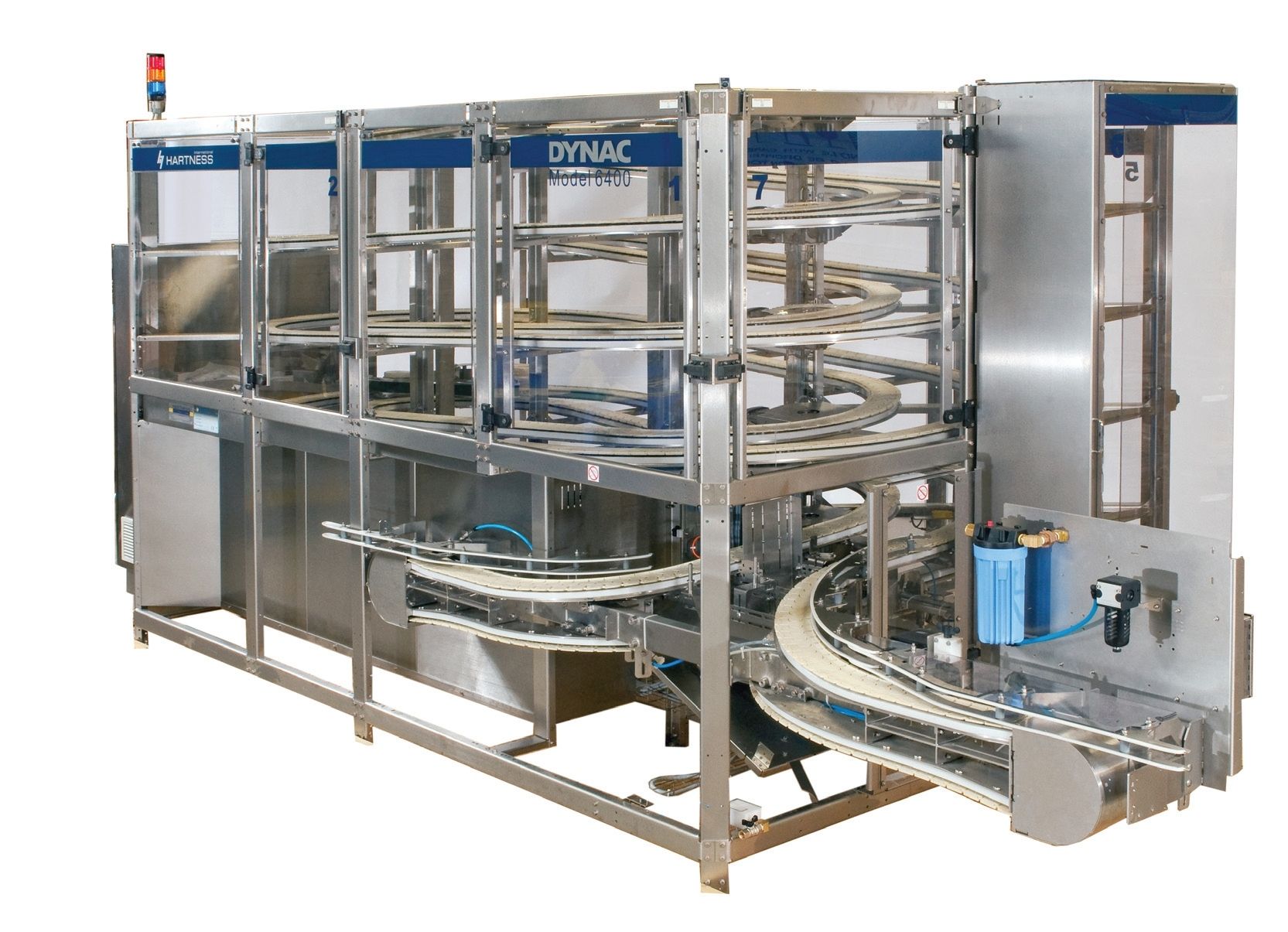 Transportador con cadena - DYNAC 6400 - Hartness - horizontal / de ...