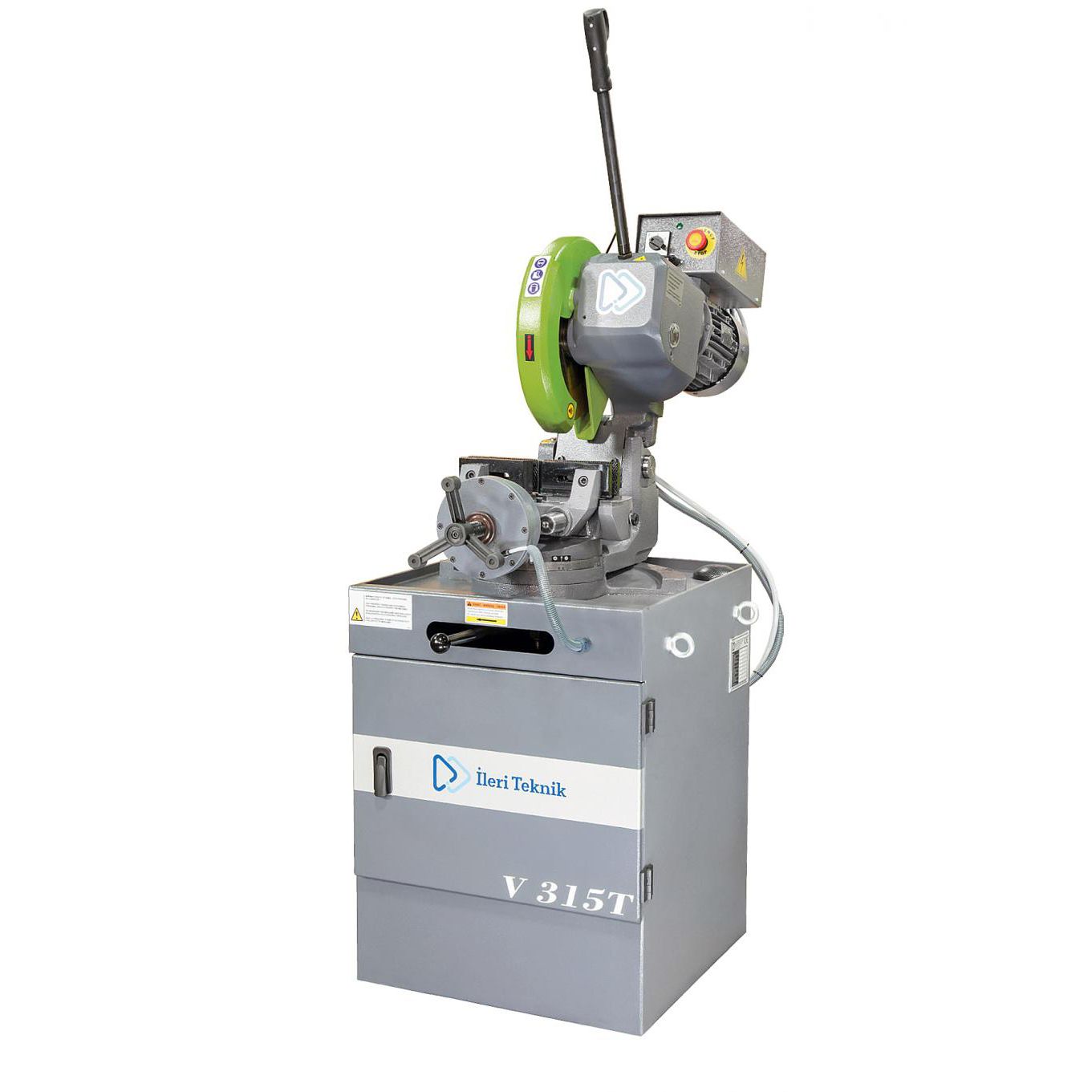 Sierra con mordaza neumática - ILERI TEKNIK - circular / ingletadora ...