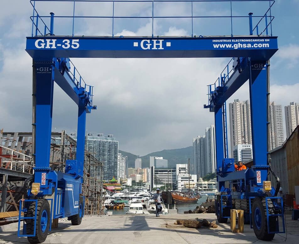 Pórtico ligero - GH-35 - GH Cranes & Components - autopropulsado / para ...