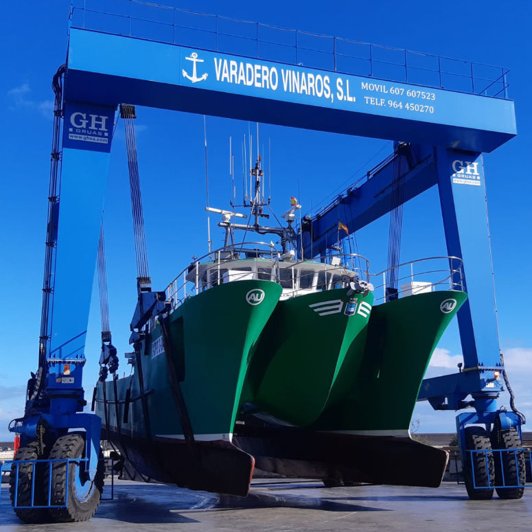 Pórtico autopropulsado - GH-275 - GH Cranes & Components - para ...