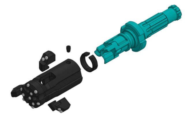 Broca de perforación DTH - DURAWING 90 - Everdigm - para roca