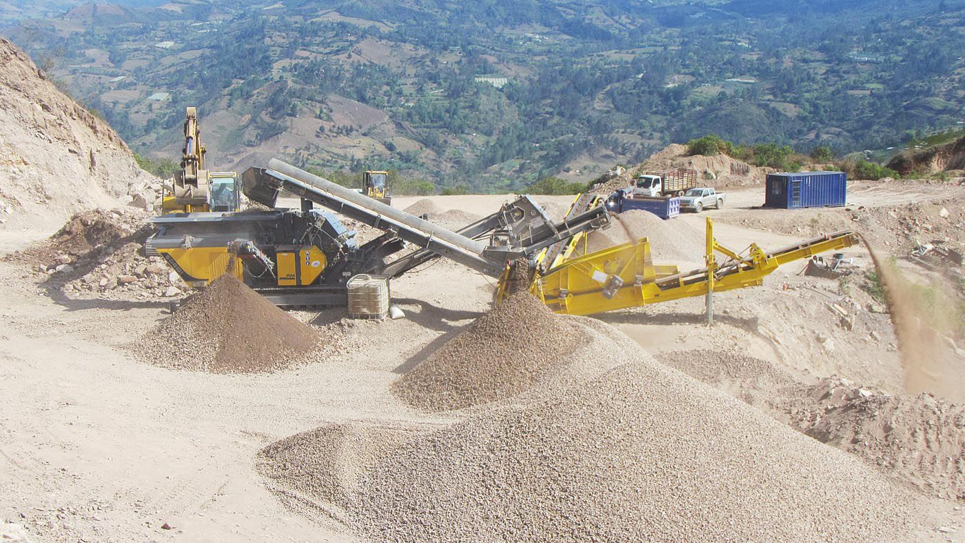 Criba para reciclaje - RM CS series - RUBBLE MASTER HMH - para la ...