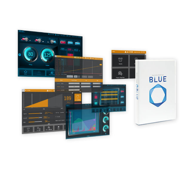 Software de gestión - Blue series - Pro-face - de diseño