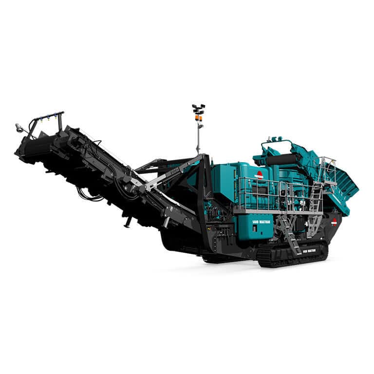 Machacadora de cono - 1400 Maxtrak - Powerscreen - móvil / primaria ...