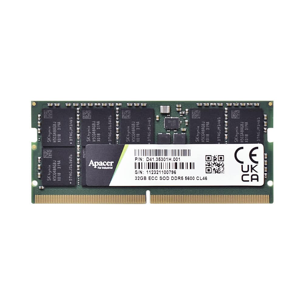 Módulo de memoria SDRAM - Apacer Technology B.V. - DDR5 / ECC / industrial