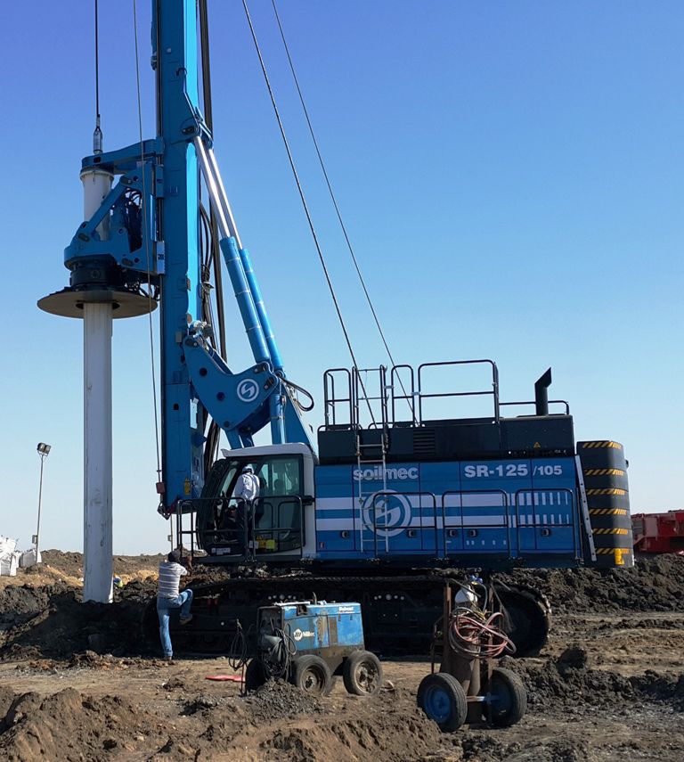 Perforadora con barrena continua - SR-125 - SOILMEC S.P.A. - sonda ...