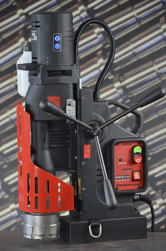 Taladradora con base magnética - PRO-111 - Promotech - eléctrica