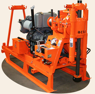 Perforadora para la perforación con diamante / fija / rotativa - 1 829 ...