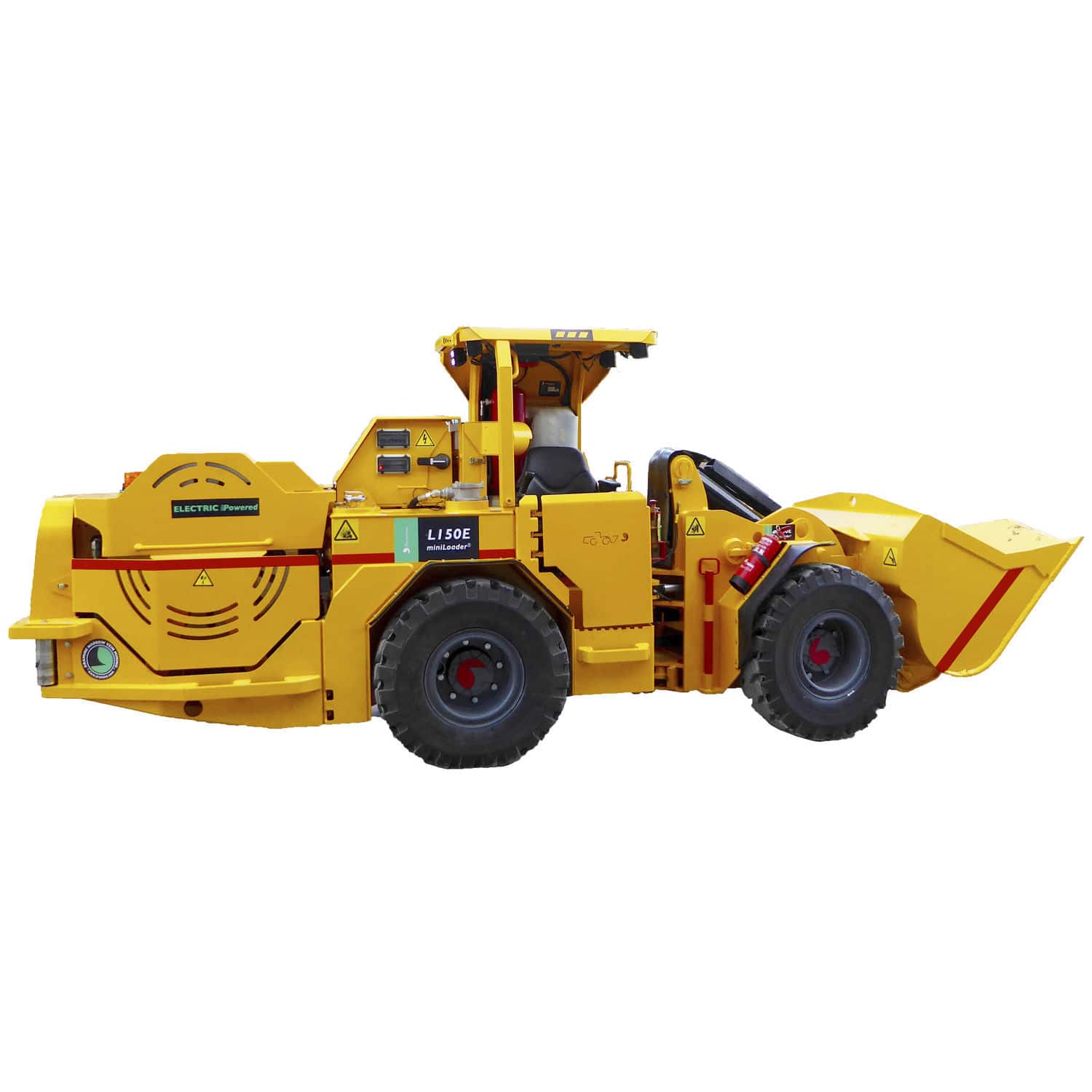 LHD eléctrico - L150E - ARAMINE - para minas / para obras subterráneas