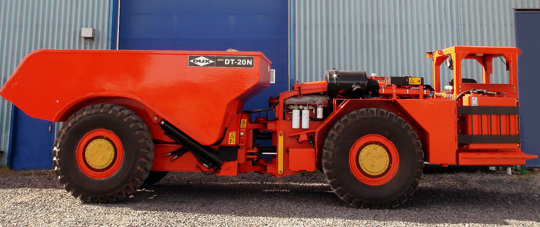 Dúmper articulado - DT-20N - DUX MACHINERY CORPORATION - eléctrico ...