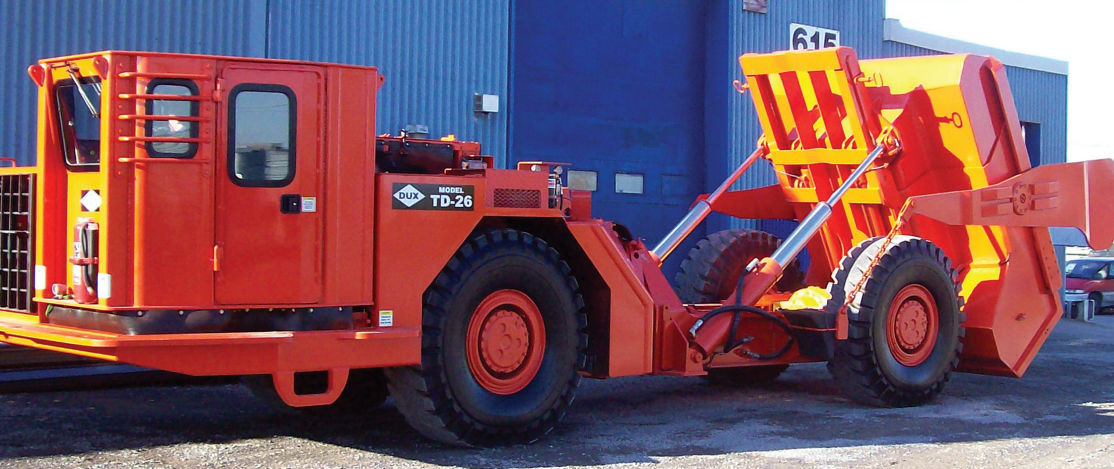 Dúmper articulado - TD-26 - DUX MACHINERY CORPORATION - eléctrico ...